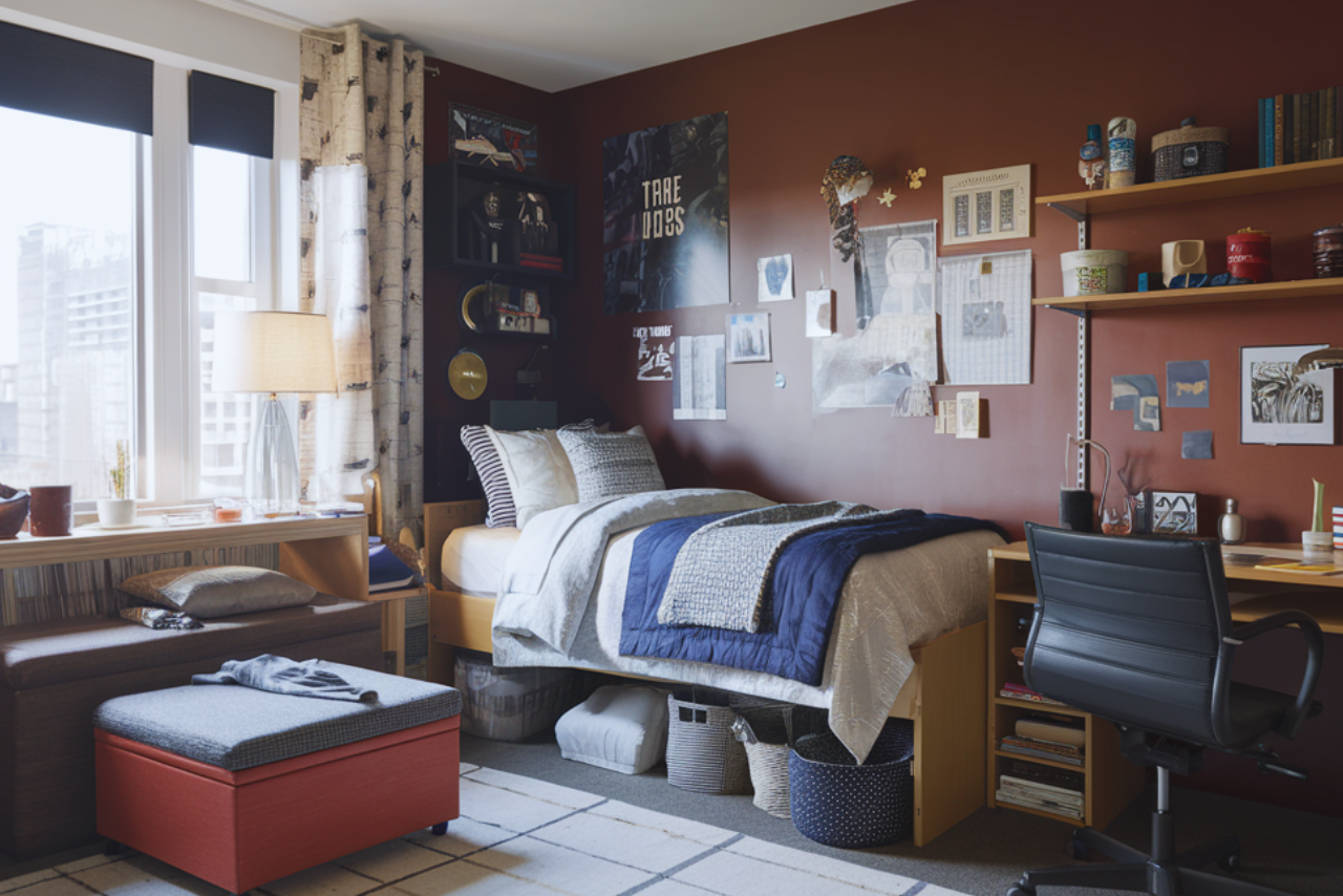 18 Dorm Room Ideas for Guys: Creating Your Ultimate College Pad ...