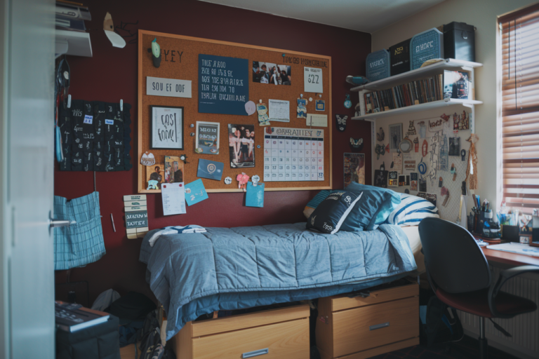18 Dorm Room Ideas for Guys: Creating Your Ultimate College Pad ...