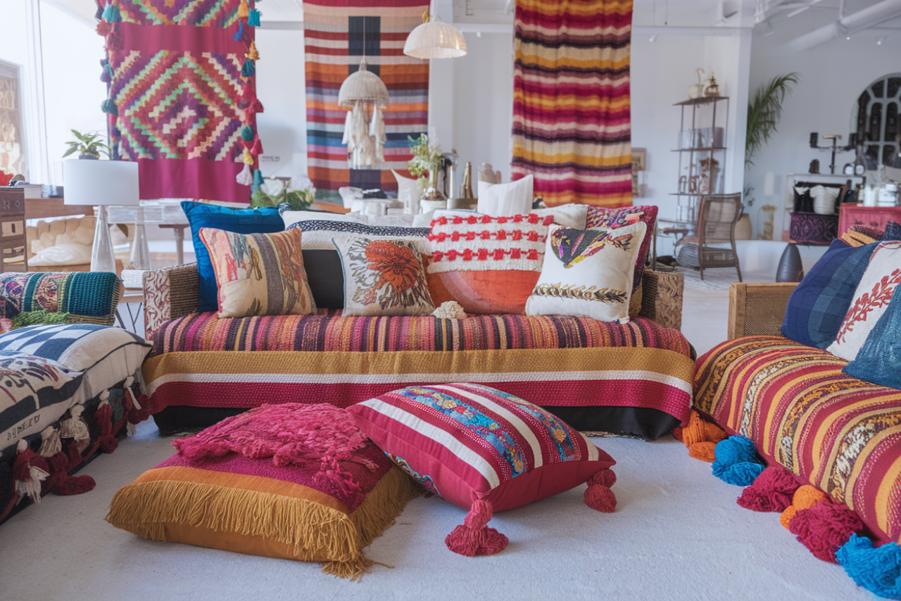 21 Chic Ideas for a Boho Living Room - Curated Shopping Cart
