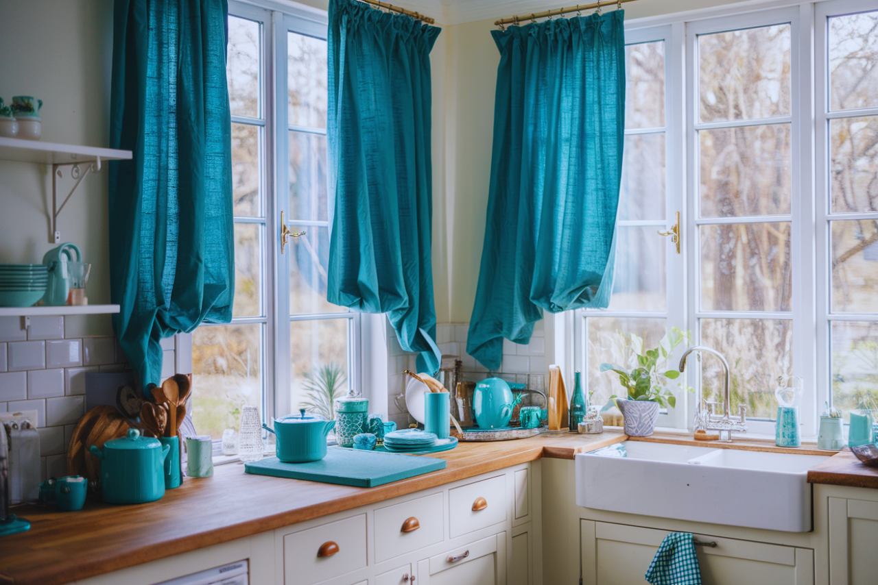 20 Fab Ideas to Bring Some Teal Magic into Your Kitchen - Curated ...