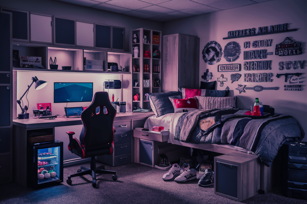 18 Dorm Room Ideas for Guys: Creating Your Ultimate College Pad ...